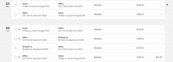 How to classify trips - Driversnote Knowledge Base